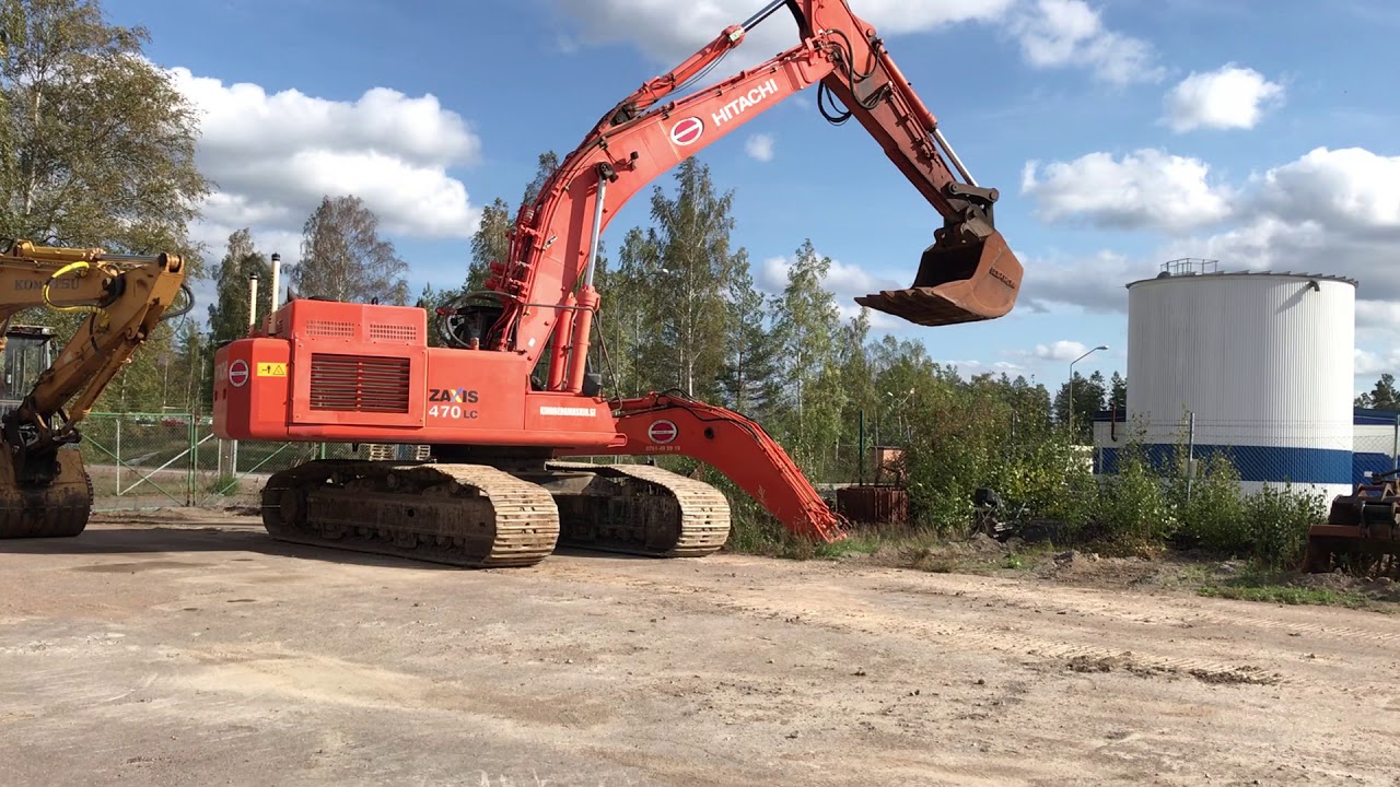 Bandgrävmaskin Hitachi Zaxis 470 LC