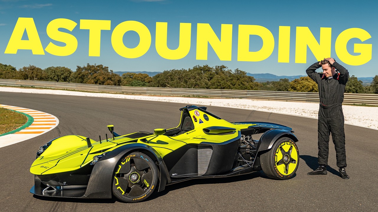 This little car weighs just 540kg!