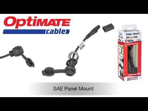 OptiMate Cable: O-40s SAE Socket on Harley