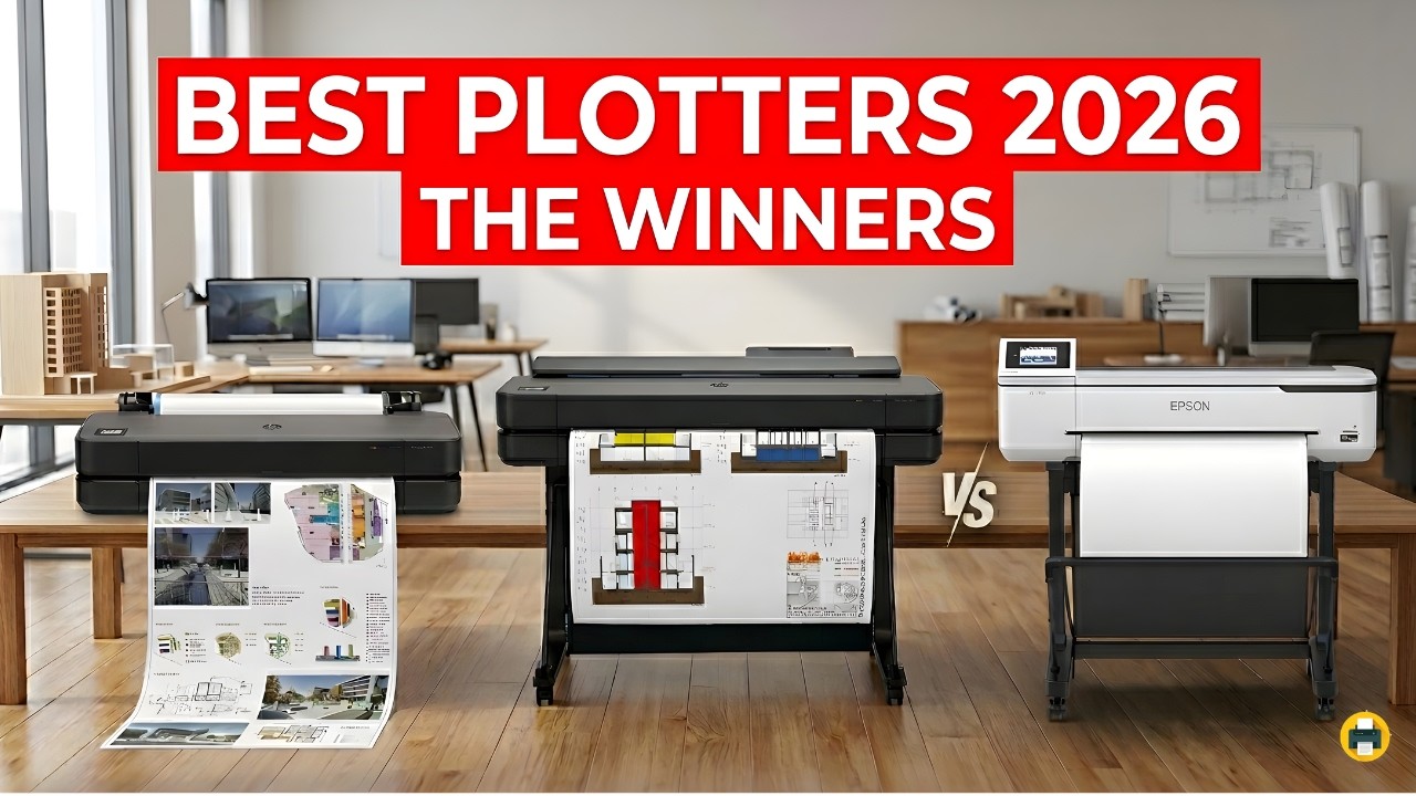 Best Plotter Printers 2026 | Top CAD & Large Format Picks