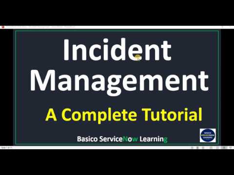 What is Incident Management in ServiceNow | ServiceNow Incident Management Process