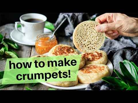 Easy English Crumpets Recipe