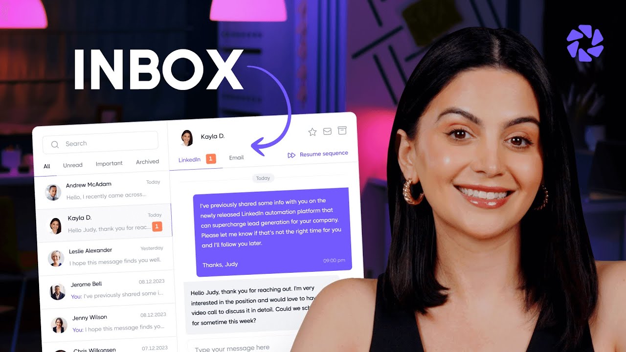 Inbox | Dripify Tutorials