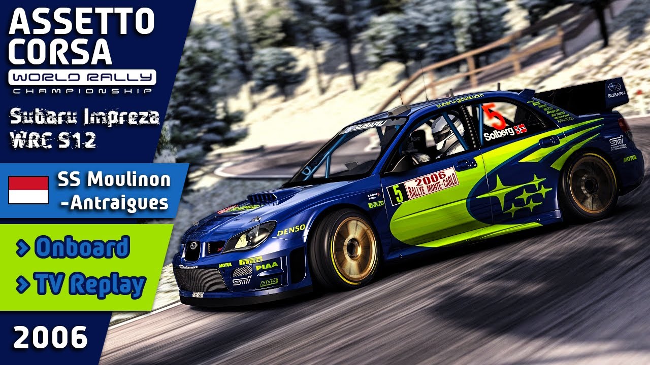 WRC Subaru Impreza S12 v1.0 - Assetto Corsa