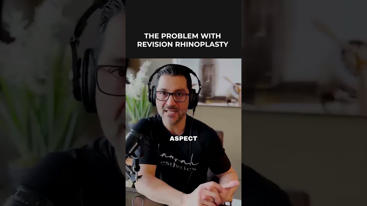 The Problem with Revision Rhinoplasty #rhinoplastyrevision #revisionsurgery #plasticsurgeon