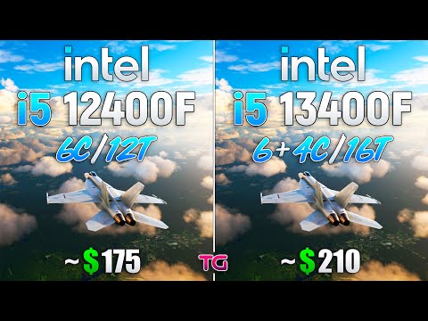 Core i5 13400F vs Core i5 12400F - Test in 8 Games
