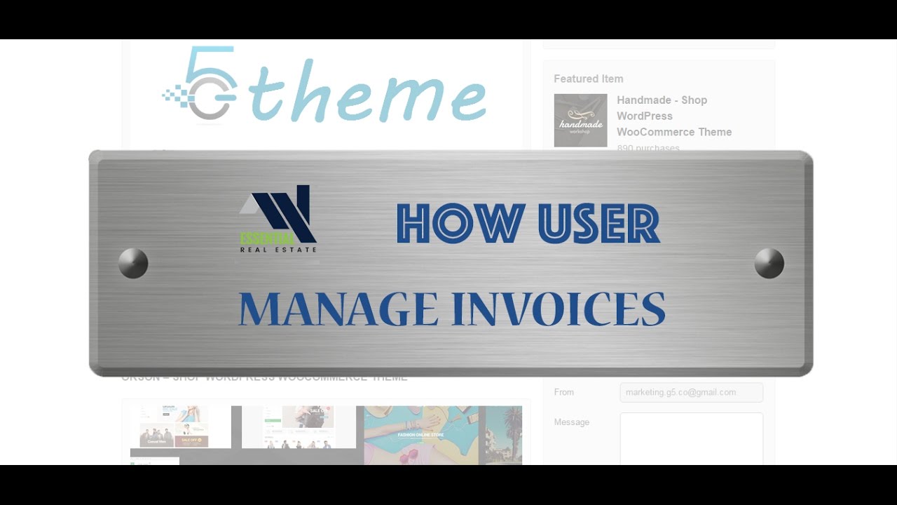 User Invoice Management