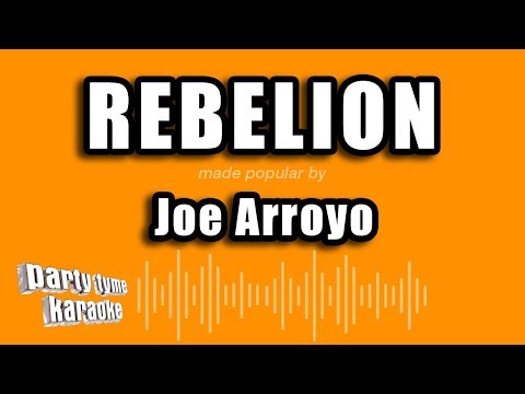 Joe Arroyo - Rebelion (Versión Karaoke)