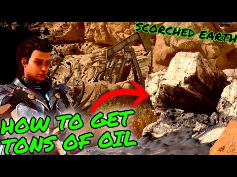 How To Get TONS of OIL on SCORCHED EARTH in Ark Survival Ascended!!!