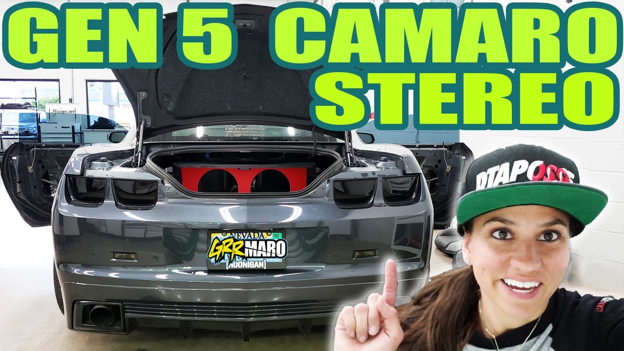 Custom Sound System for Gen 5 Camaro SS - Project GrrMaro Episode 19
