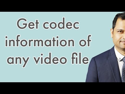How to find the encoder or codec information of video file | ffprobe utility from ffmpeg