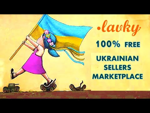 Stand with Ukraine. Lavky.com- Free Ukrainian Sellers Marketplace