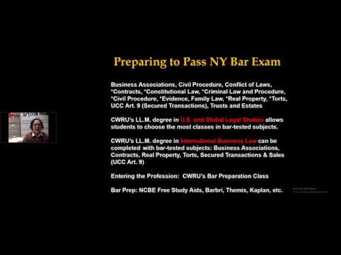 Taking the Bar Exam and Qualifying as a Lawyer in the US after your LLM