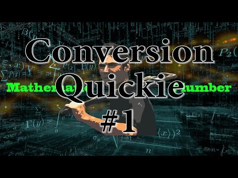 Conversion Quickie 1: How to Convert Inches and Fractions of an Inches to Inches and Decimal Inches
