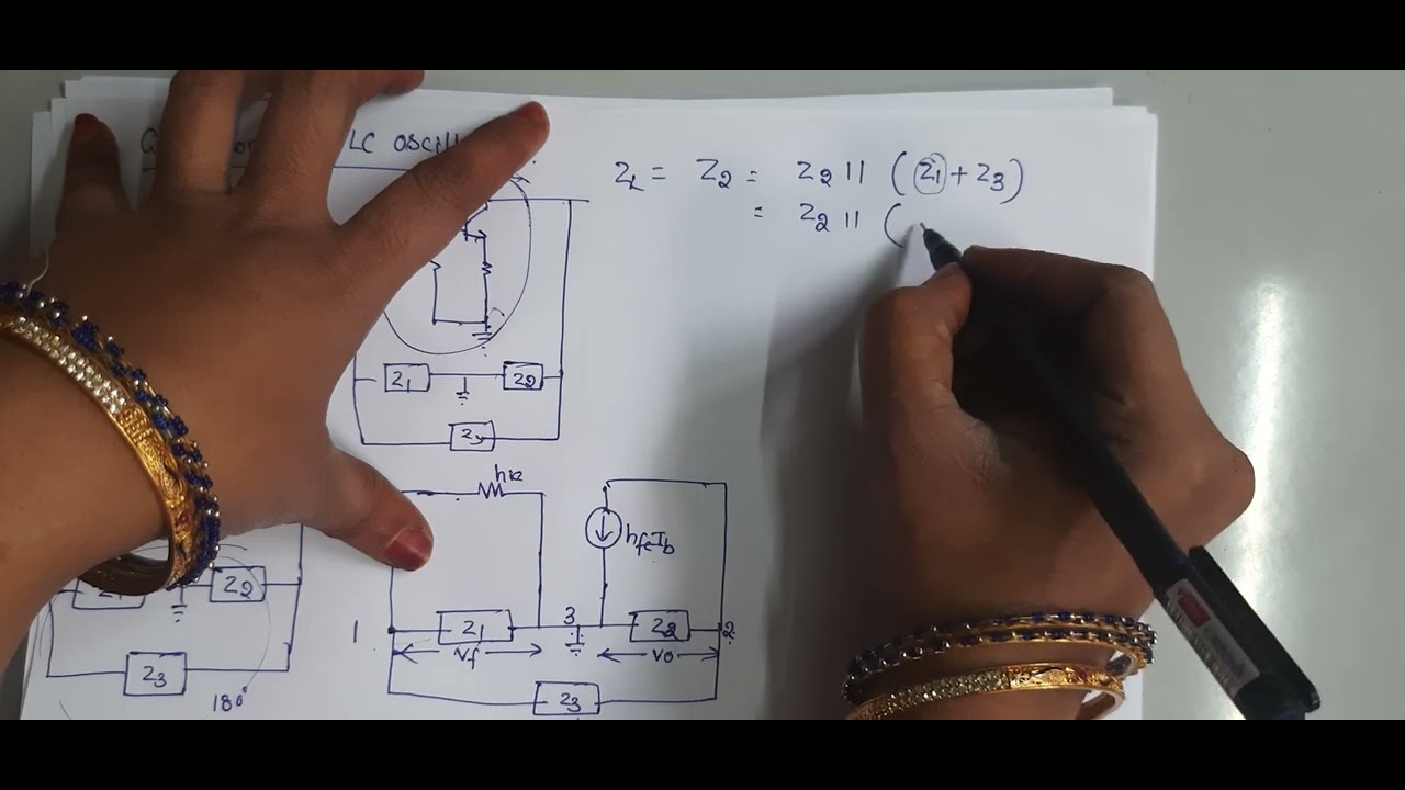 ECA UNIT 4: General form of  LC oscillators