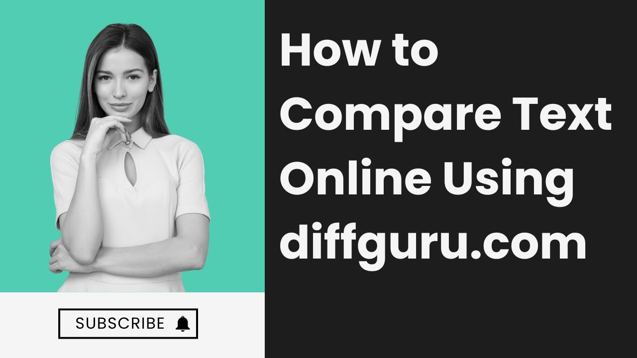 How to Compare Text or Code Files Online | DiffGuru.com Tutorial