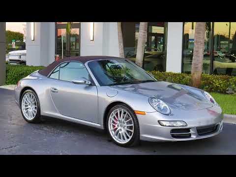 FOR SALE!! 2008 Porsche 911 Carrera 4S Cabriolet 6-SPEED MANUAL TRANSMISSION