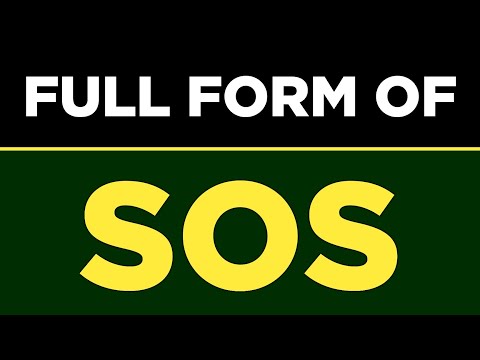 Full form of SOS | SOS ka full form kya hai | SOS full form | Free Learn University
