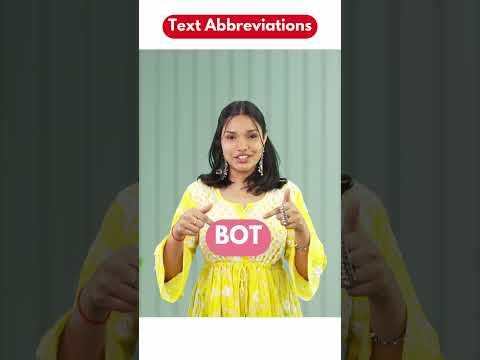 Texting Abbreviations In English #shorts #abbrevations #englishspeaking