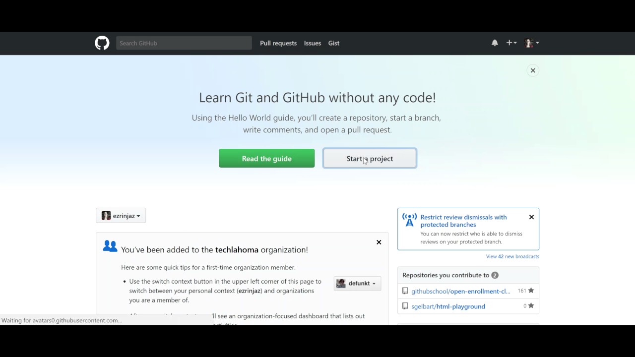 c9 to GitHub Tutorial