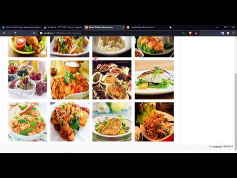 Basic Hotel Online Reservation System using PHP DEMO