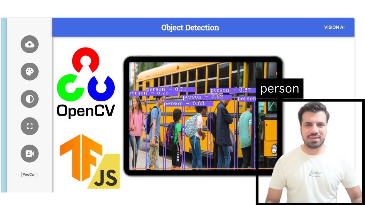 Learn Object Detection in the Browser using TensorFlow.js  | Computer Vision Web Development Course