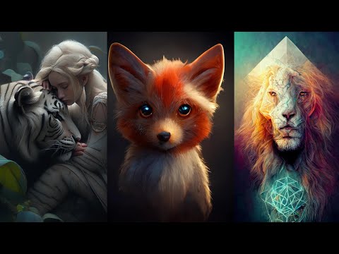 AI Image Prompt Ideas - 5 Amazing Fantasy Styled Animal Images