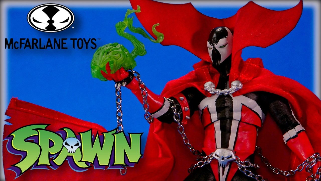 SPAWN! Image Comics Founders Series Elite Edition Todd McFarlane Toys Overview!
