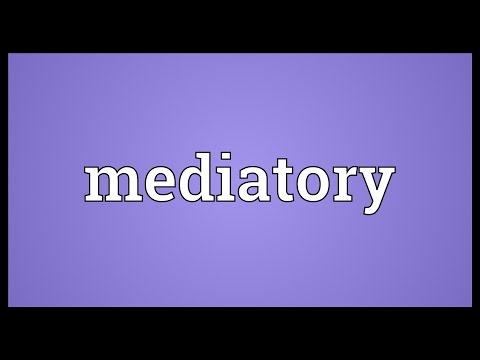 Mediatory Meaning