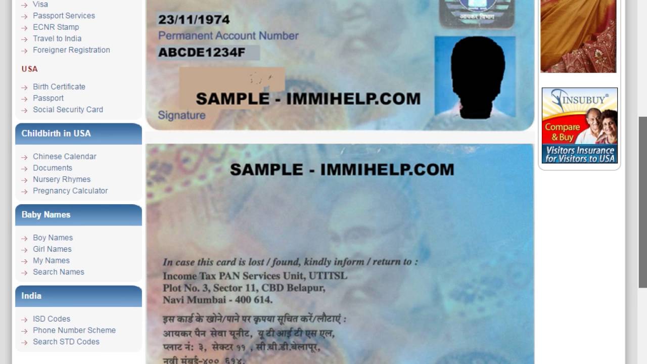 pan card validation using jquery