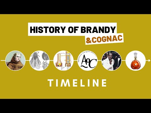 History of Brandy & Cognac Timeline