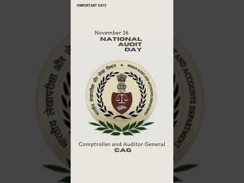 National Audit Day/November 16/#important days/#shortd