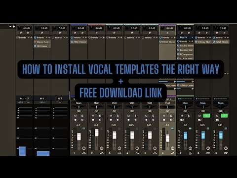HOW TO INSTALL TEMPLATES IN STUDIO ONE 6 / (WAVES PLUGINS) #wavesplugins