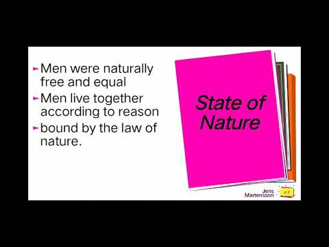 John Locke's Social Contract Theory Concept