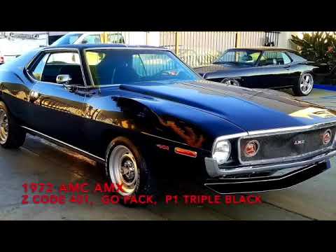 Back To Black: 1972 AMC AMX | Barn Finds
