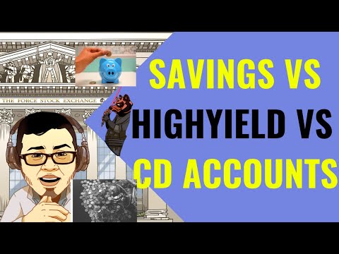Intro to Savings Account, CD, High Yield Savings Account. | Episode 4