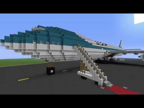Air Force One (Real Scale) Minecraft Map