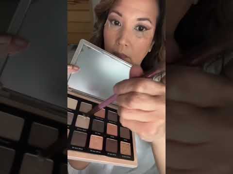 Tape makes eyeshadow and eyeliner so easy to apply!