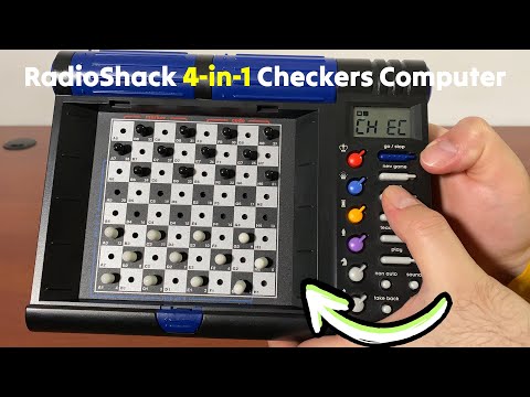 Radio Shack 4-in-1 Chess & Checkers Computer Tested 😃 Gadgetify