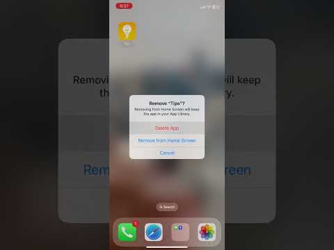 iPhone: Delete App from Home Screen