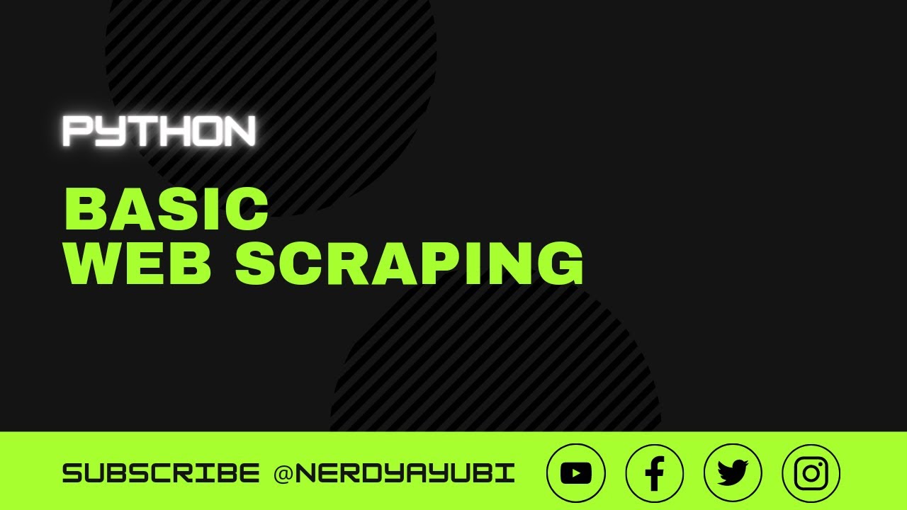 Basic Web Scraping with Python | #pythonregex #webscraping #webscraper #python #regex #beautifulsoup