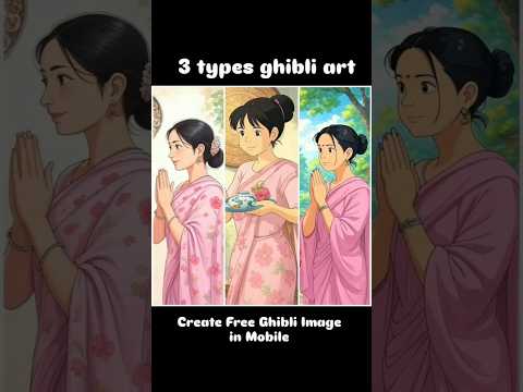 How to Make Ghibli Style Image FreeInstagram Viral Trend Explained GhibliImage kaise banaye#ghibli