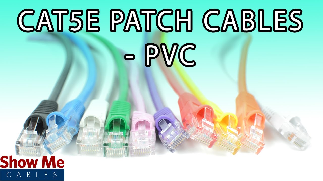 Cat5e PVC Patch Cables - Quickly & Easily Connect Your Network