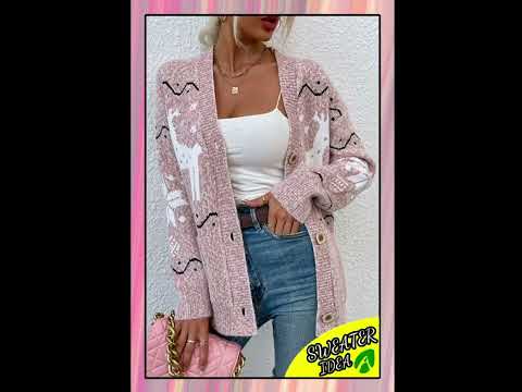 Womens Casual Open Front Long Sleeve Fuzzy Knit Cardigans Chunky Cardigan Sweaters with Pockets K260