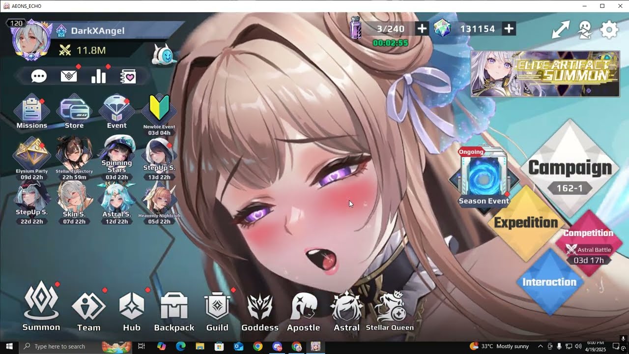 Aeons Echo (STEAM) LVL 120
