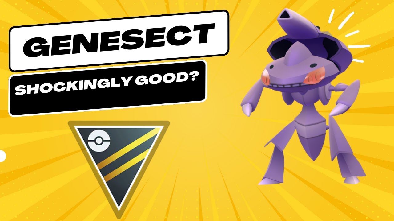 IS GENESECT SHOCKINGLY GOOD IN ULTRA? | GO BATTLE LEAGUE | Pokebattler