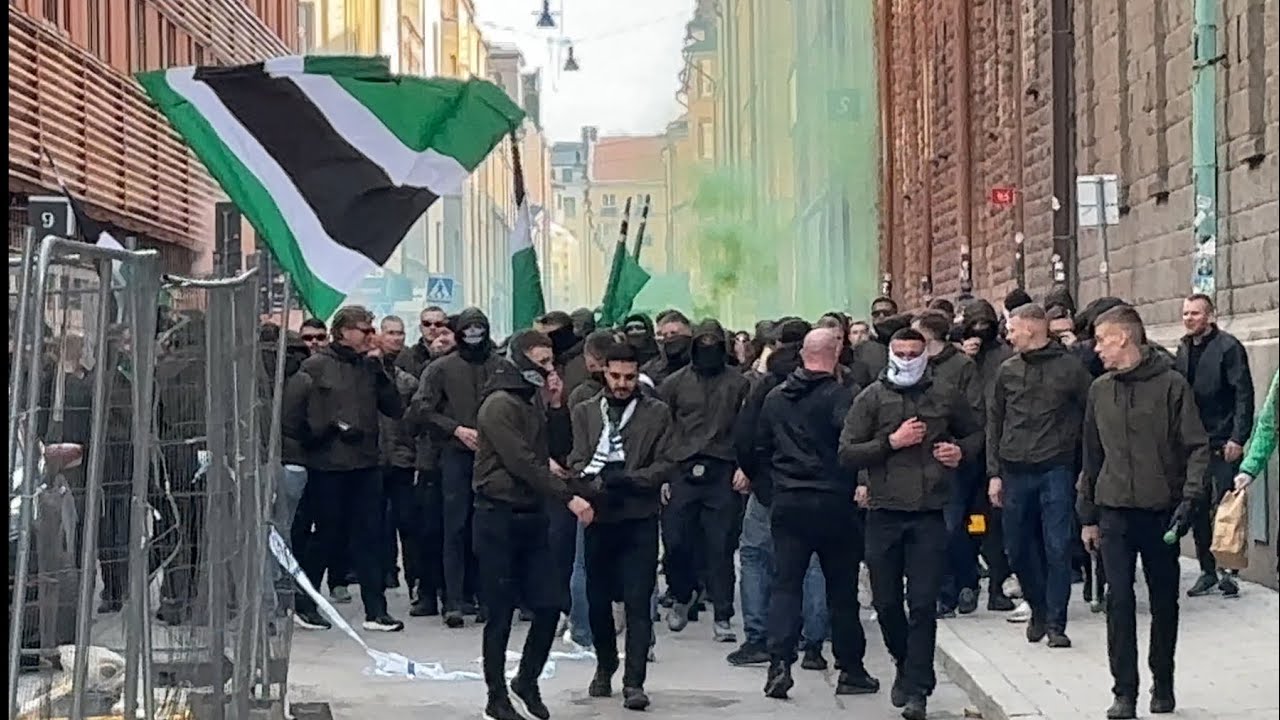 Hammarby Premiärmarschen 2025 VI ÄR BAJEN MILITÄR
