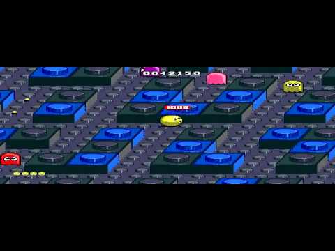 Pac-Mania (Sega Genesis) - Vizzed.com GamePlay