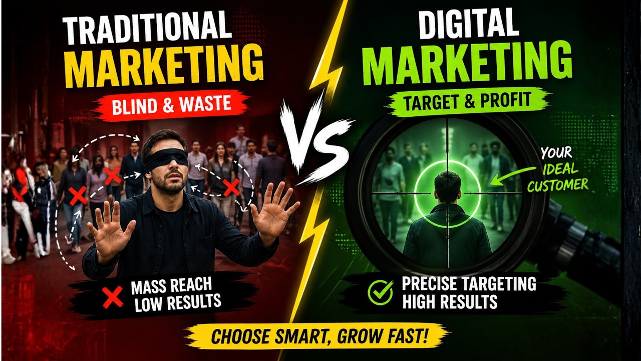 Digital Marketing Explained in Bangla | What is Digital Marketing? Complete Beginner Guide 2026