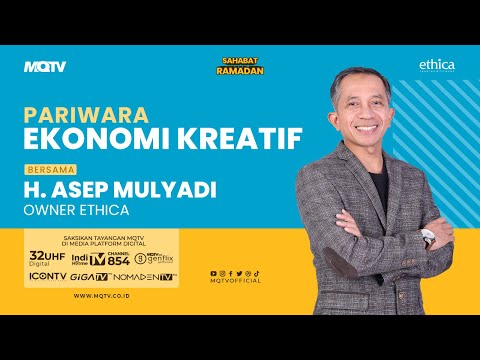 TALKSHOW EKONOMI KREATIF BERSAMA KANG ASMUL (H. Asep Mulyadi - Owner Ethica)